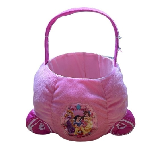 Disney | Storage & Organization | Disney Plush Carriage Basket New Pink ...